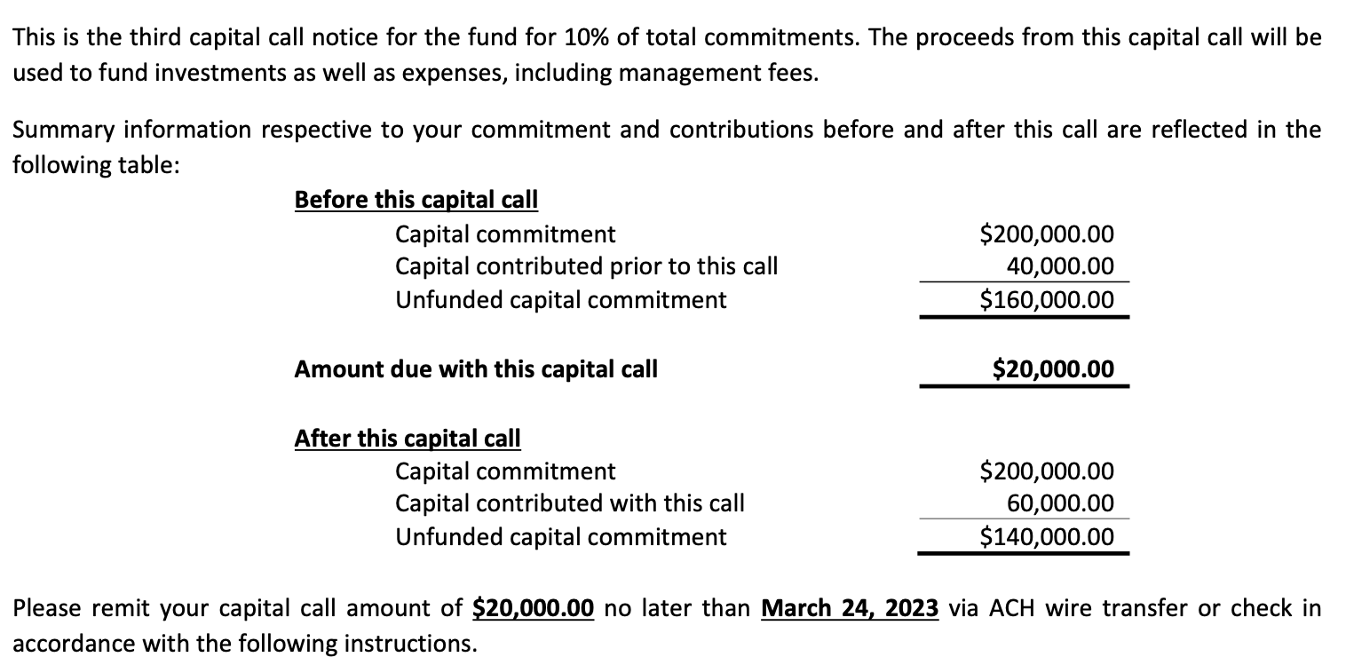 How To Better Manage Your Private Investment Capital Calls